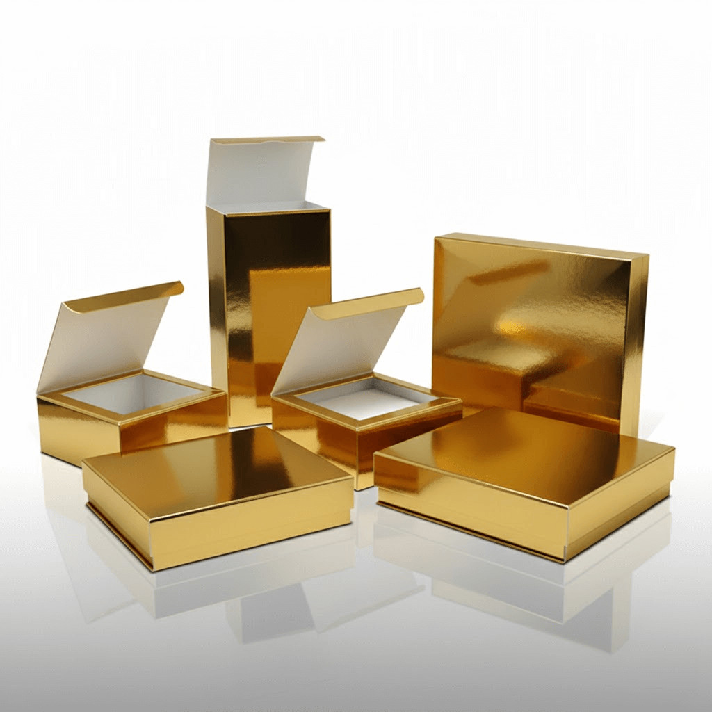 Gold Foil Boxes Australia | Luxury Custom Packaging