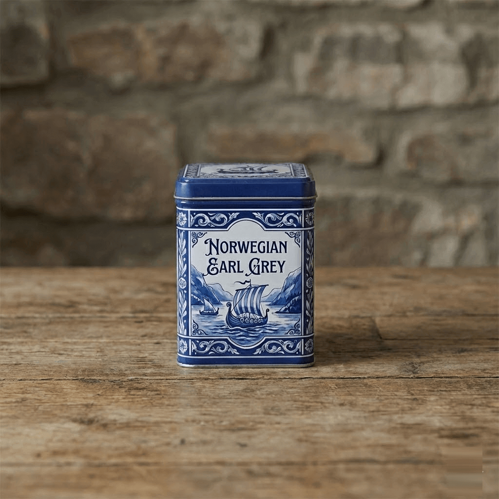 Tea Boxes - Green Prints